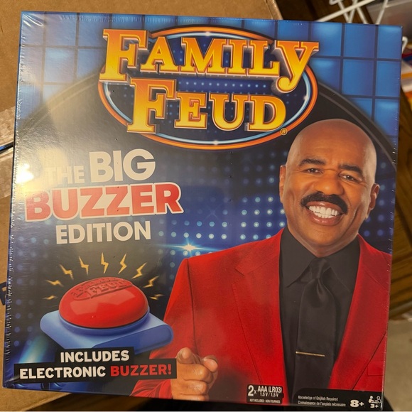 Spin Master | Games | Family Feud The Big Buzzer Edition Red And Blue ...